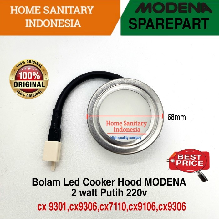 Jual Lampu Led Modena Cx 9301/ Cx 7110 / Cx 9106 Bolam Cooker Hood Original | Shopee Indonesia