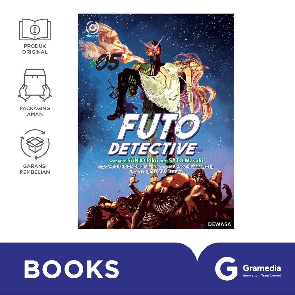 Jual AKASHA Futo Detective 05 (Sanjo Riku/ Masaki Sato) | Shopee Indonesia
