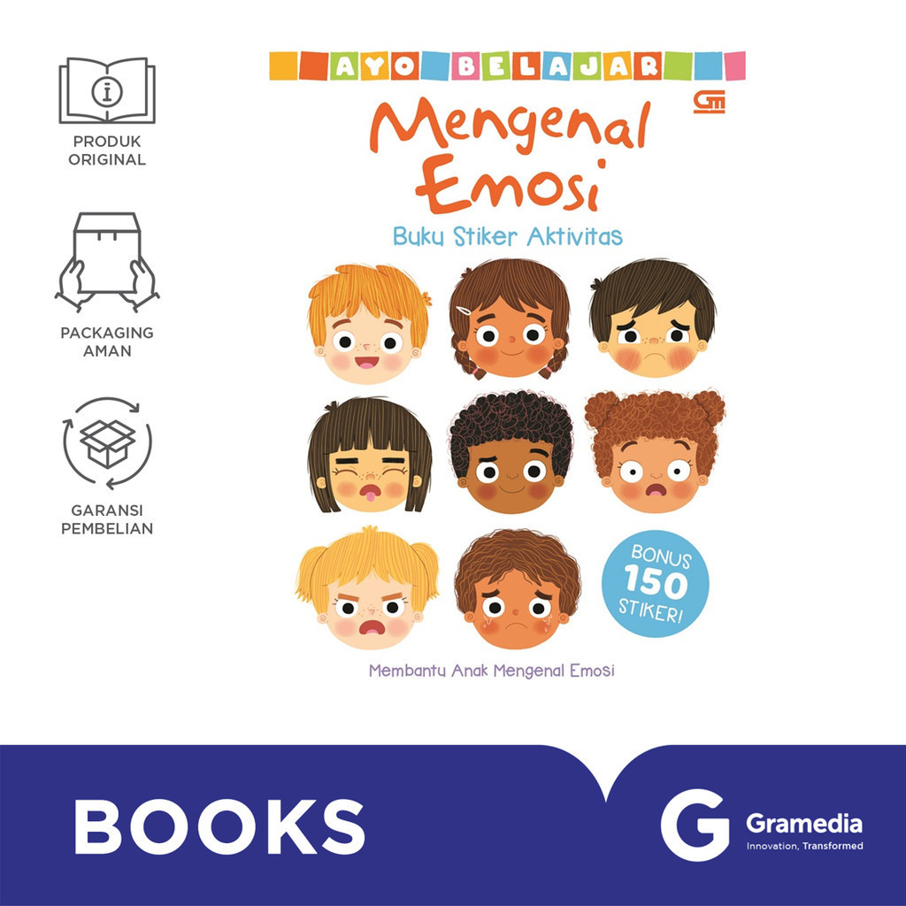 Jual Buku Ayo Belajar Mengenal Emosi Buku Stiker Aktivitas (Miles Kelly ...