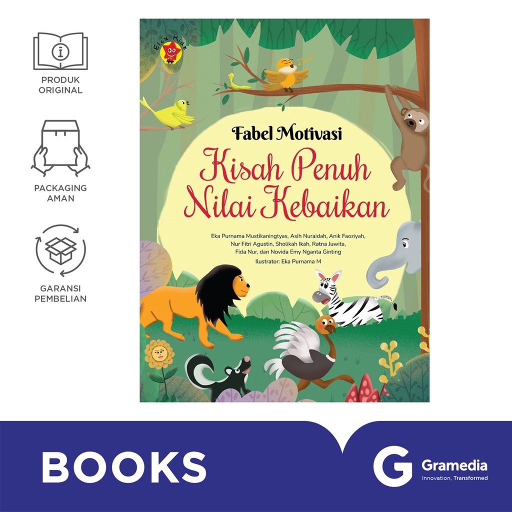Jual Fabel Motivasi: Kisah Penuh Nilai Kebaikan (Eka Purnama M) | Shopee Indonesia