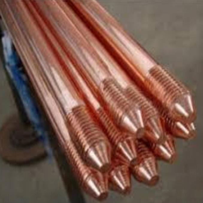 Jual Rod Grounding / Copper Rod 5/8 inch Panjang 1,5 Meter | Shopee ...