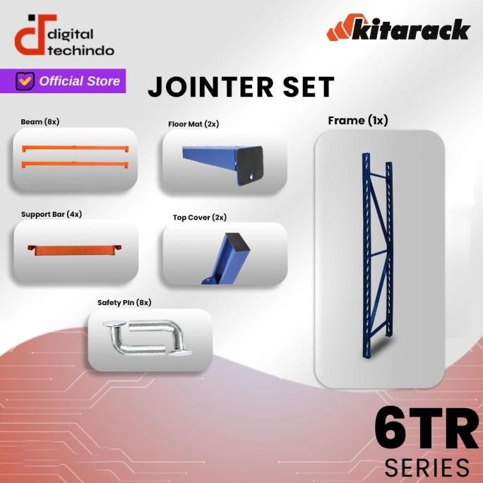 Jual KITARACK TIRE RACK 6TR1525J JOINTER BIRU RAK BAN MOTOR BAN MOBIL ...