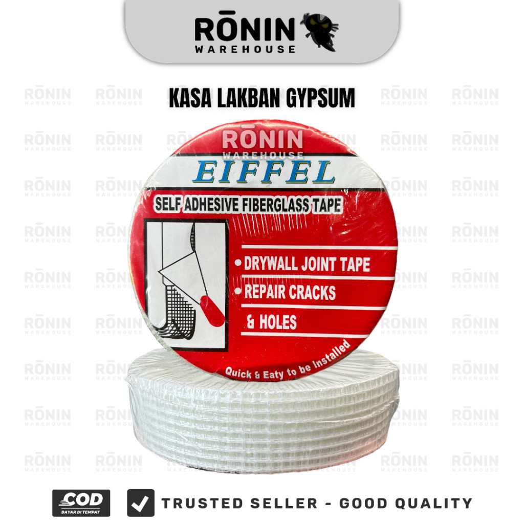 Jual EIFFEL Perban Gypsum Lem Isolasi 30mm 30m 40m Kasa Lakban Gipsum ...