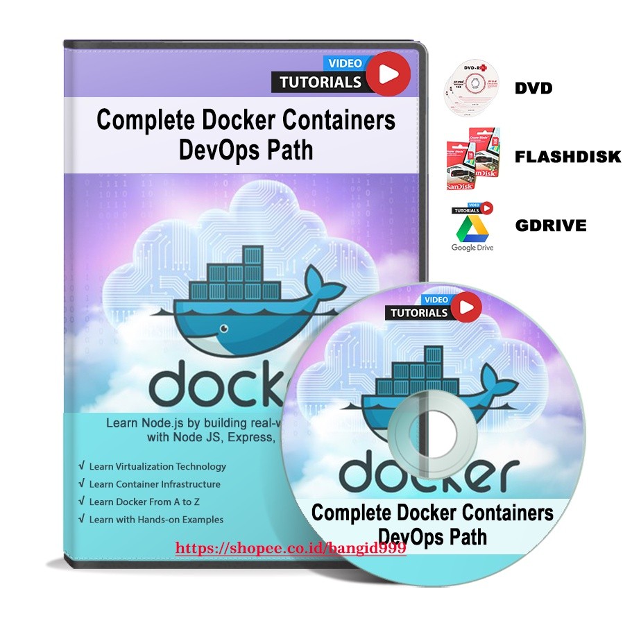 Jual Video Tutorial Complete Docker Containers - Devops Path | Shopee Indonesia
