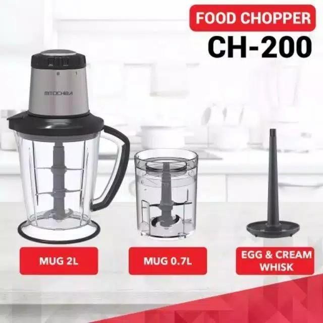 Jual Magic Chopper Mitochiba Ch200 - Multi Blender 6In1 - Ice Crusher Tc | Shopee Indonesia