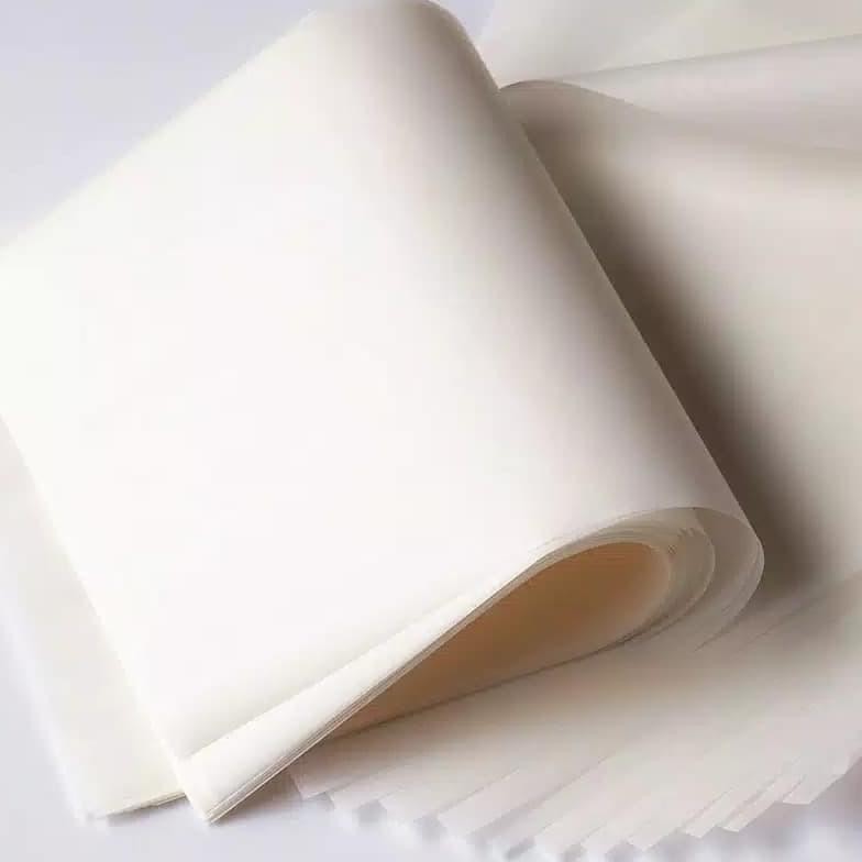 Jual PENAWARAN EKSKLUSIF 20X40 Cm Kertas Roti Putih Wrapping Paper Alas ...