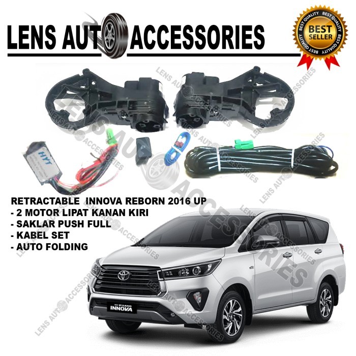 Jual Retract Spion Lipat Innova Reborn 2016 Up | Shopee Indonesia