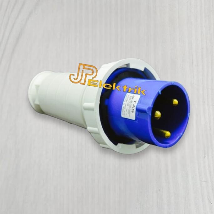 Jual INDUSTRIAL PLUG CEE 033 / COLOKAN UNTUK GENSET 3 PIN 63A 1 FASA ...