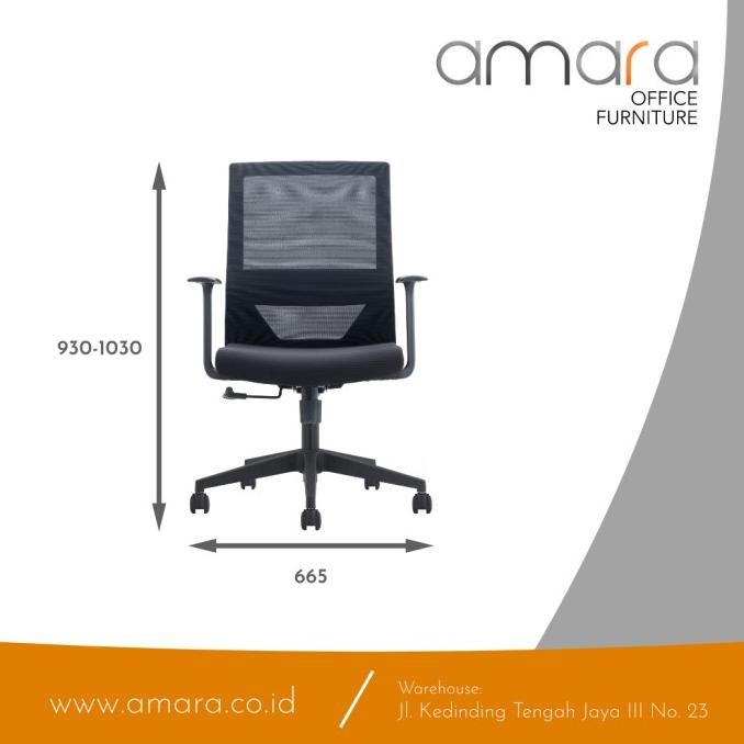 Jual Kursi Kantor Jaring Kursi Kerja Mesh Ergonomic Office chair ...