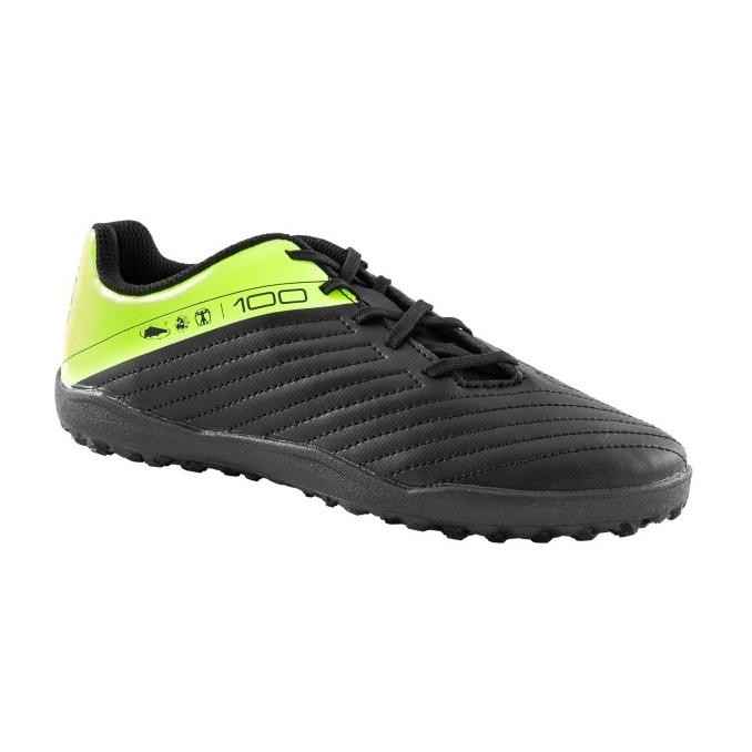 Jual Decathlon Sepatu Sepak Bola Agility 100 HG - Hitam/Kuning ...
