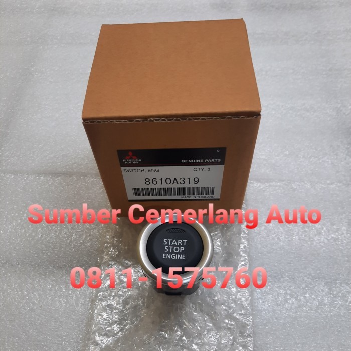 Jual Tombol Switch Start Stop Engine All New Pajero Sport Facelift ...