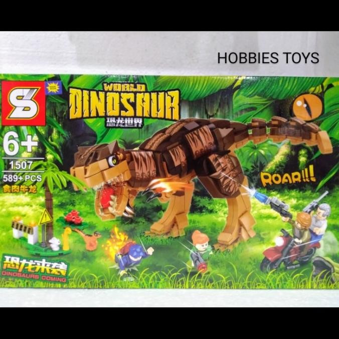 Jual SY1507 Lego T-Rex Jurrasic World Tyrannosaurus Rex Bricks ...