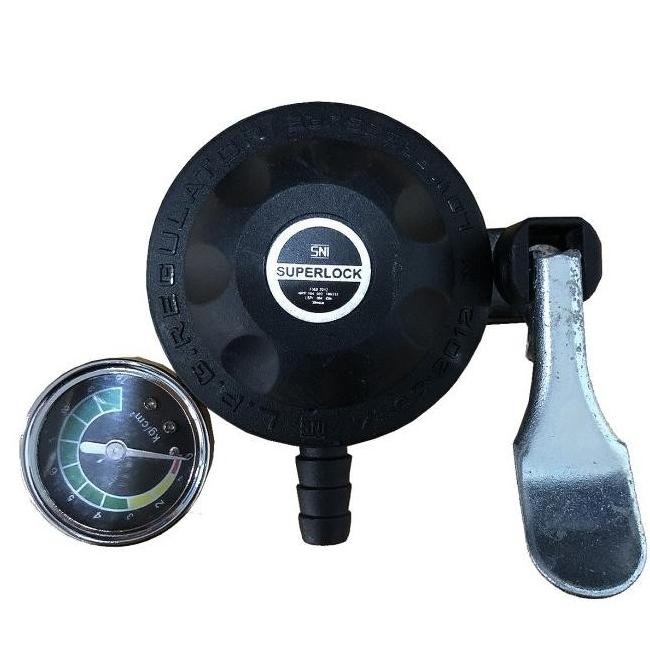Jual REGULATOR SUPERLOCK GASCOMP / REGULATOR LPG GAS GRS 01 / SKL 01 ...