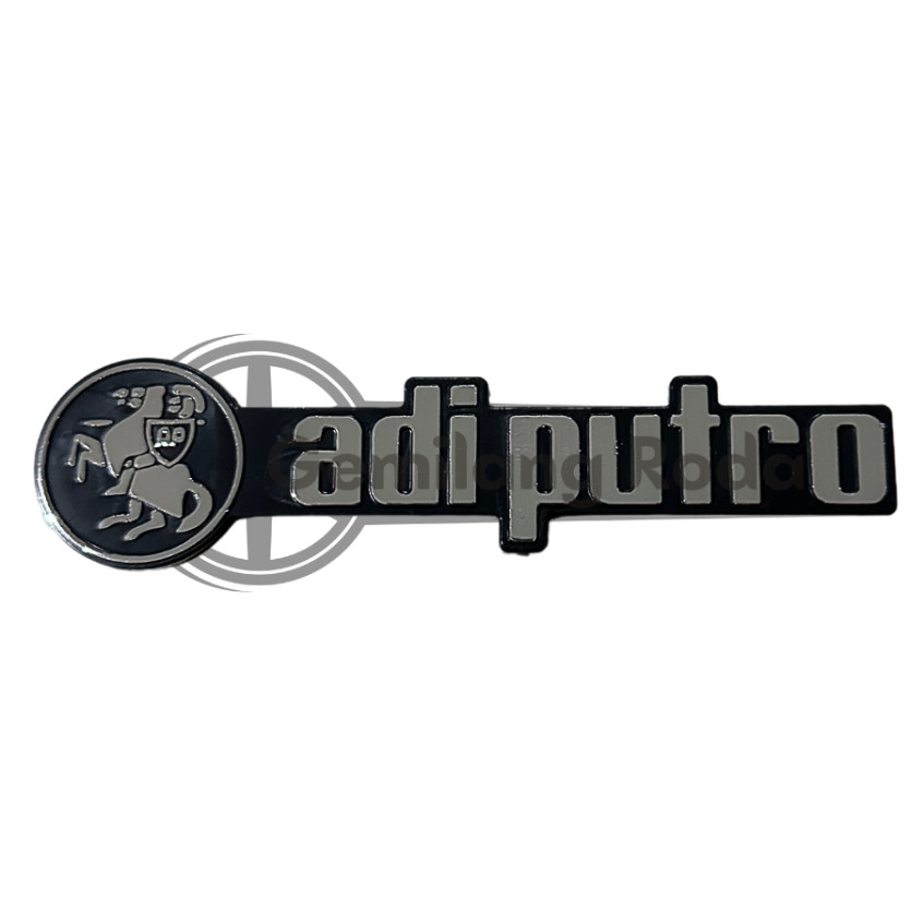 Jual Emblem Logo Mobil Karoseri Tulisan Adiputro Silver dan Emas ...