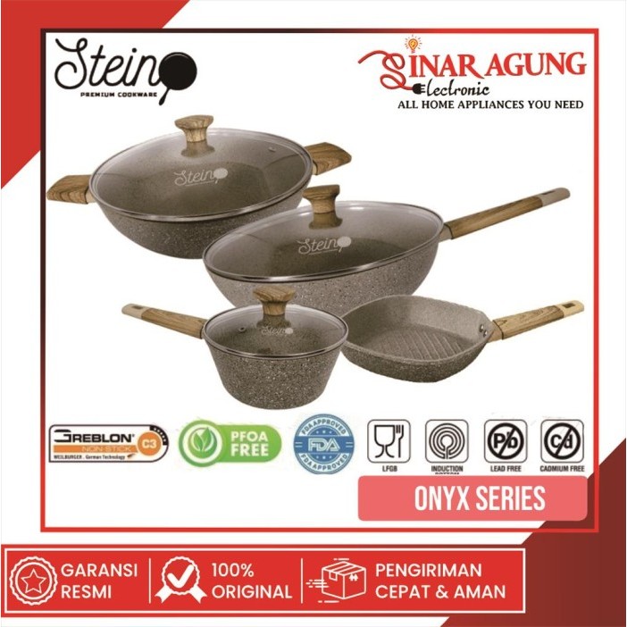 Jual Promo!! Stein Cookware Paket Onyx - Dijamin 100% Original | Shopee ...
