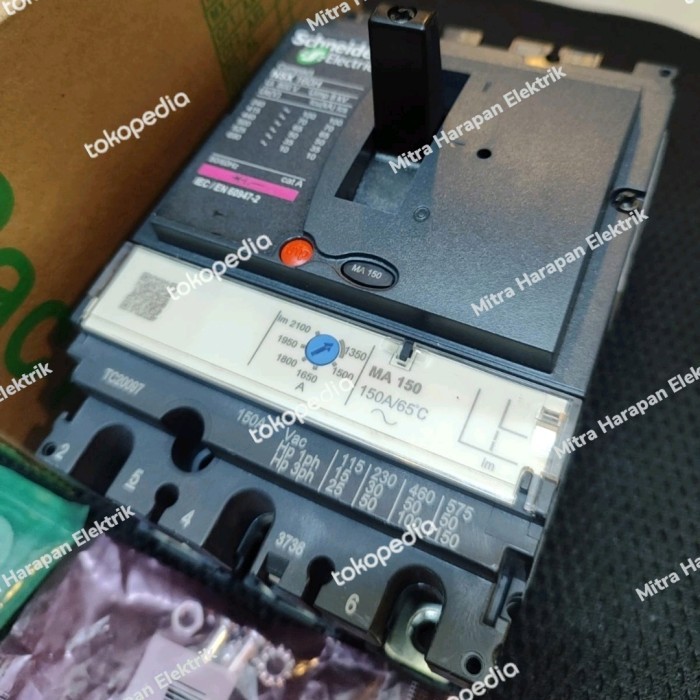 Jual Paling Baik Mccb Nsx 160H Ma 150 3P Schneider | Shopee Indonesia