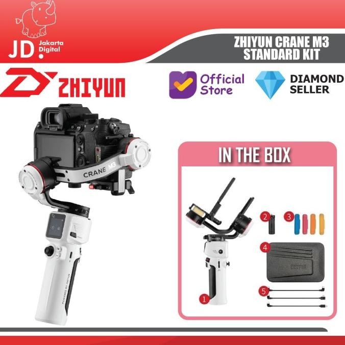 Jual Sale Zhiyun Crane M3 Handheld Stabilizer Gimbal For Mirrorless ...