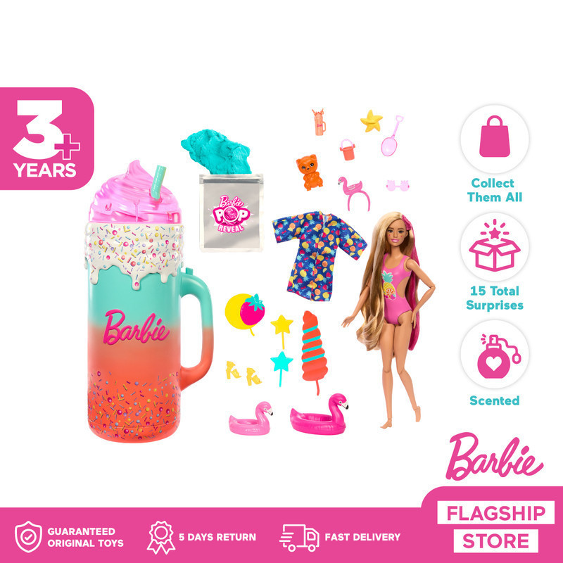 Jual Barbie Pop Reveal Rise & Surprise Gift Set With Scented Doll ...
