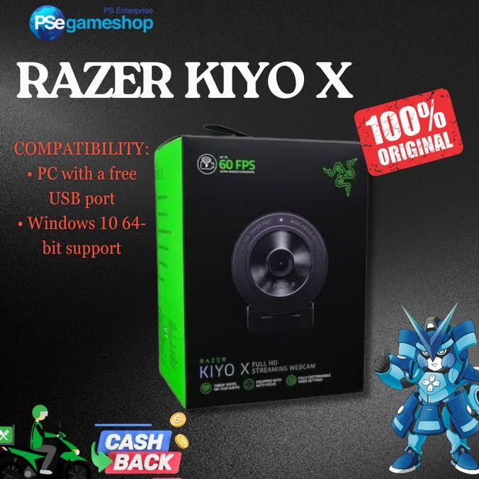 Jual PROMO RAZER KIYO X - USB WEBCAM FOR FULL HD STREAMING CAMERA | Shopee Indonesia