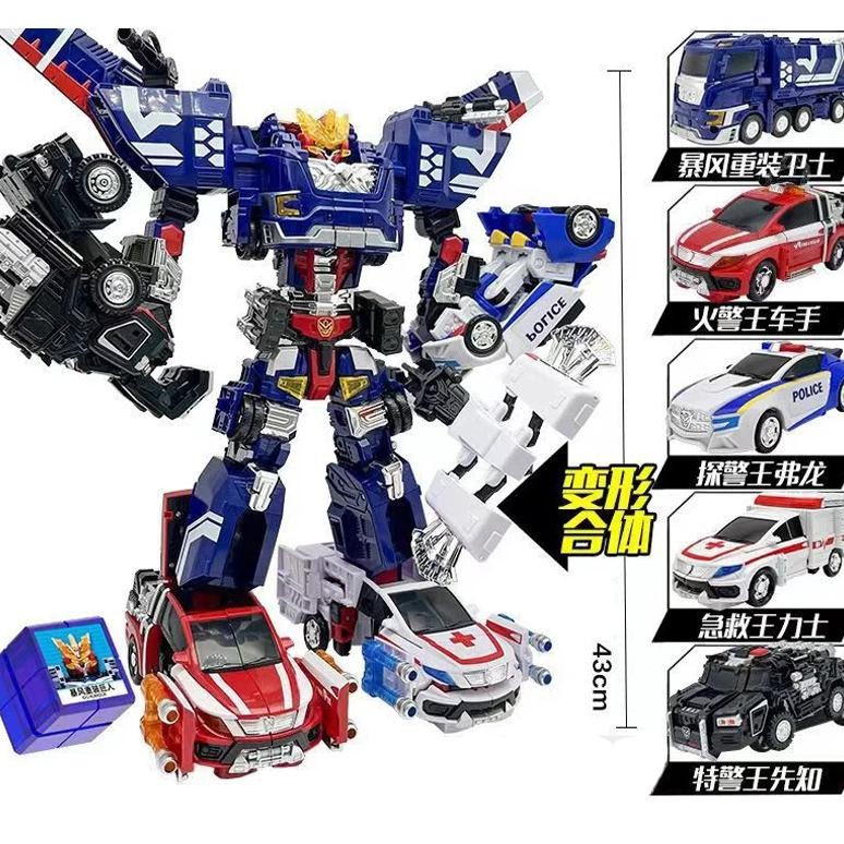 Jual hello carbot penta storm x transformation robot anime action ...