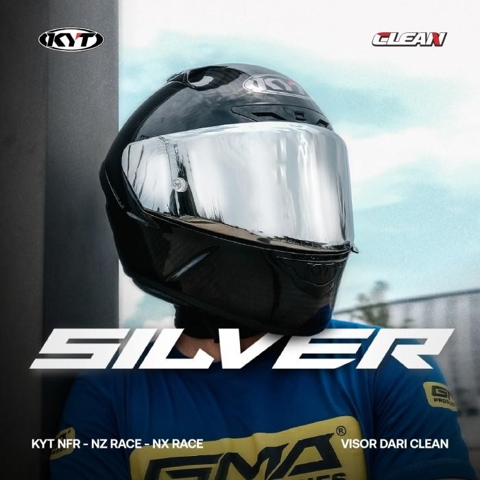 Jual Clean Kaca Helm (No.49) Kyt Nfr Fullface / Visor Nf-R / Nx Race ...