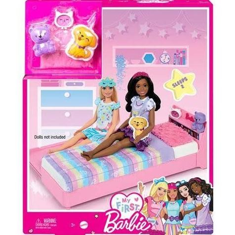 Jual Barbie My First Bedtime Playset Tempat Tidur Boneka Berbi | Shopee ...