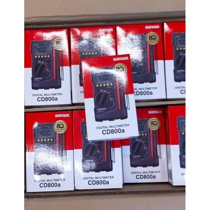 Jual Sanwa Cd800A Digital Avometer Multitester Ori Sanwa Cd800 Sanwa Cd ...