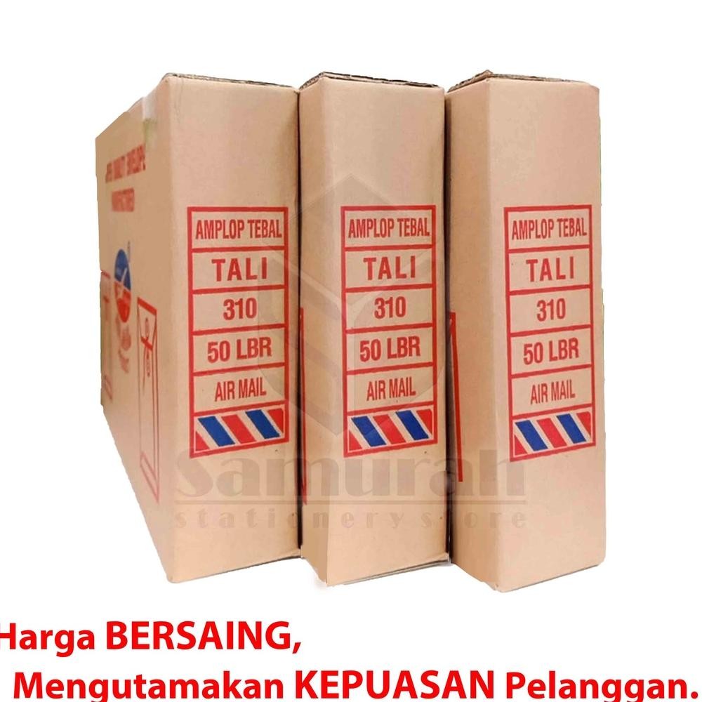 Jual GHT Amplop Kertas Coklat Airmail Tali 310 Ukuran Folio / Envelope ...