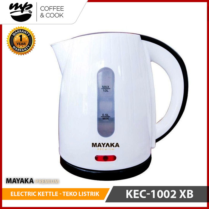 Jual [CRAZY SALE] Mayaka Premium KEC-1002 XB Electric Kettle - Teko ...