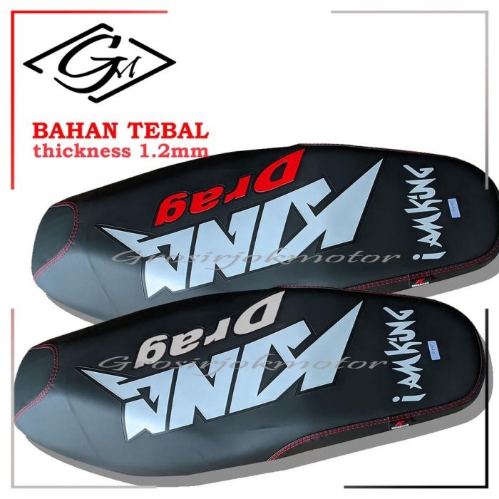Jual Sari Jok Motor King Drag Malaysia Text Baru | Shopee Indonesia