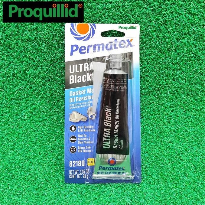 Jual Promo LEM PERMATEX ULTRA BLACK RTV MAXIMUM OIL RESISTANCE GASKET ...