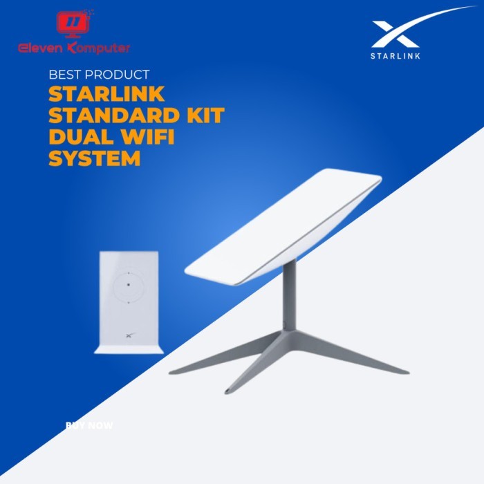 Jual STARLINK standar internet wifi kit satelite antena & wifi router ...