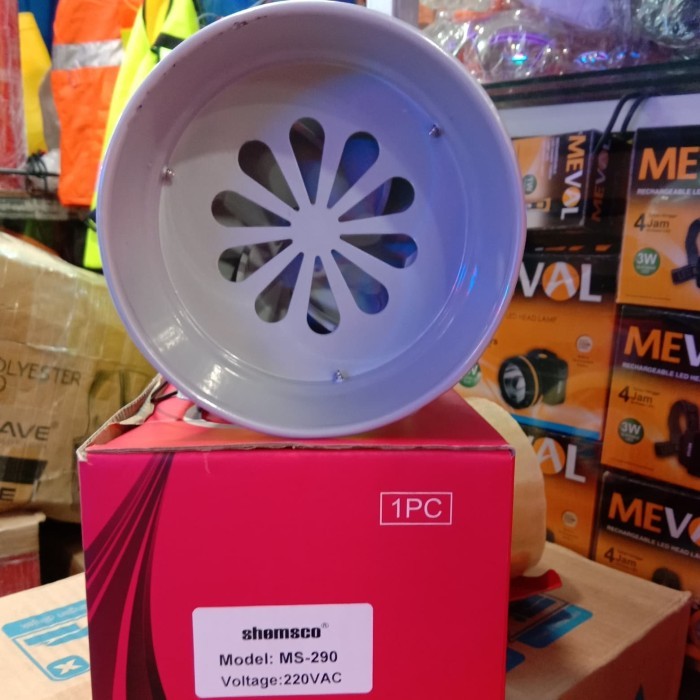 Jual Mini Sirine Motor Sirine MS290 220V AC | Shopee Indonesia