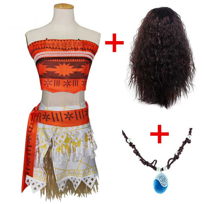 Jual Moana cos Kostum Putri Moana | Shopee Indonesia