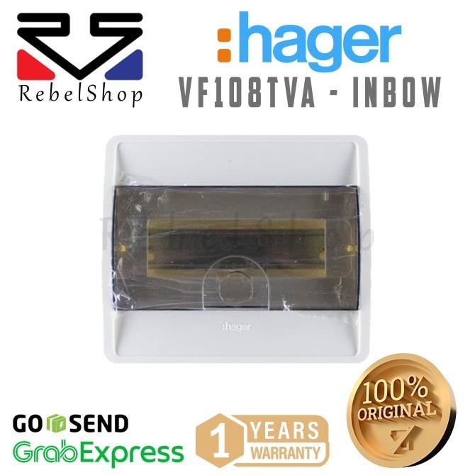 Jual Hager Kotak Box MCB Inbow Tanam VF108TVA Transparant 8 Modul / Group | Shopee Indonesia