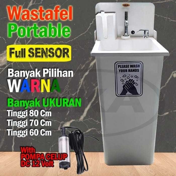 Jual Washtafel Portable sensor / tempat cuci tangan sensor | Shopee ...