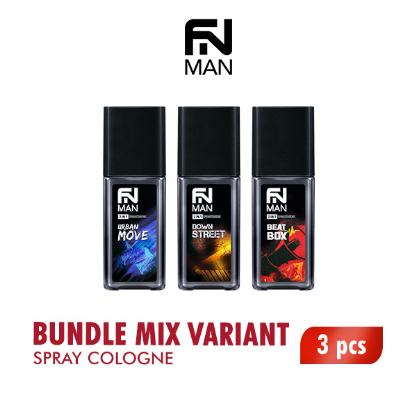 Jual FN Man 2 in 1 Body Spray All Variant 115 ml | Shopee Indonesia