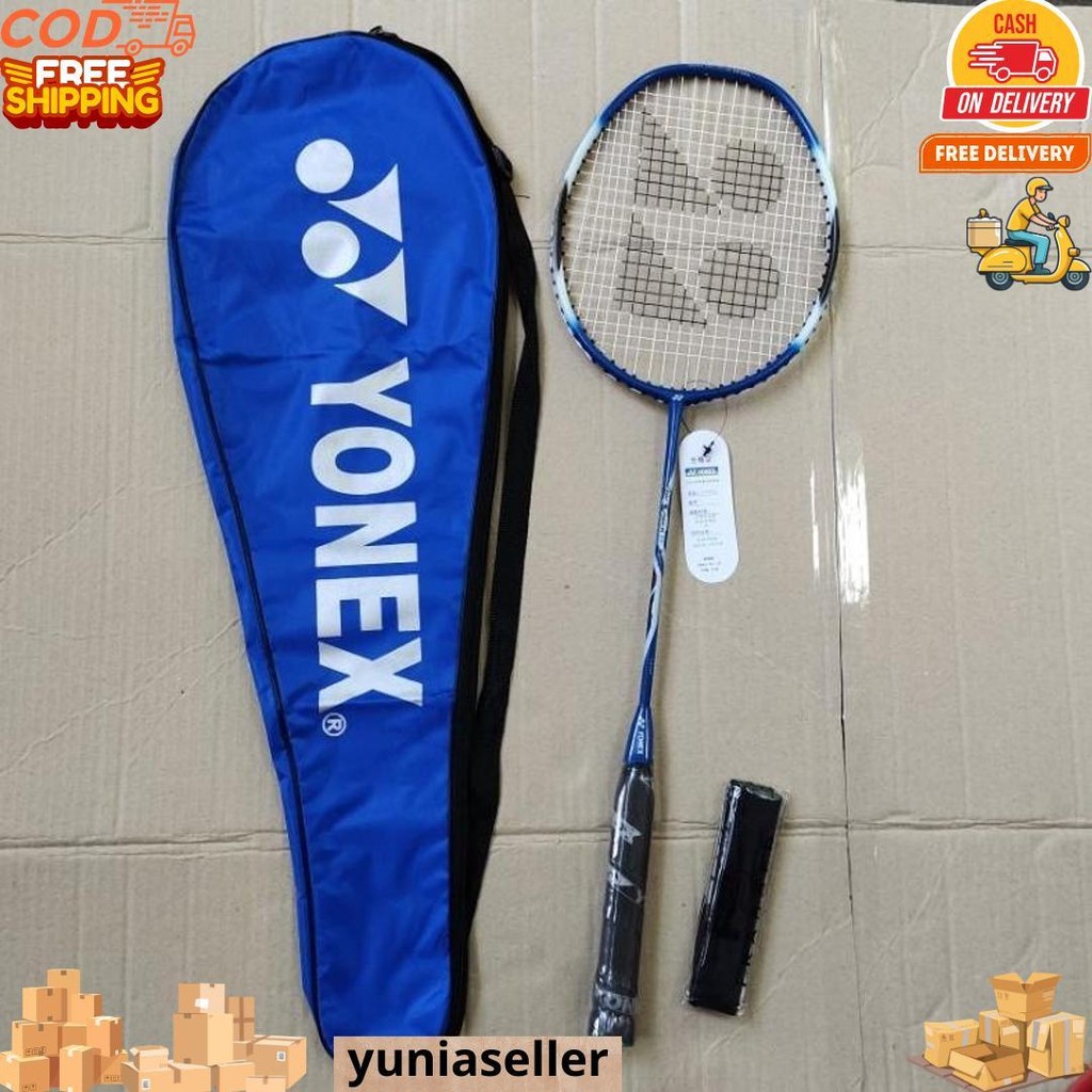 Jual Raket Badminton Senyawa 21 Lbs 1 Raket 1 Grip 1 Tas Raket ...