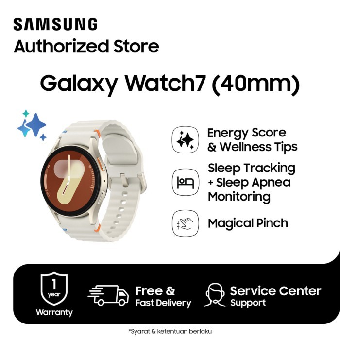 Jual Samsung Galaxy Watch7 40mm, Smartwatch AI, Prosesor 3nm, Sleep ...