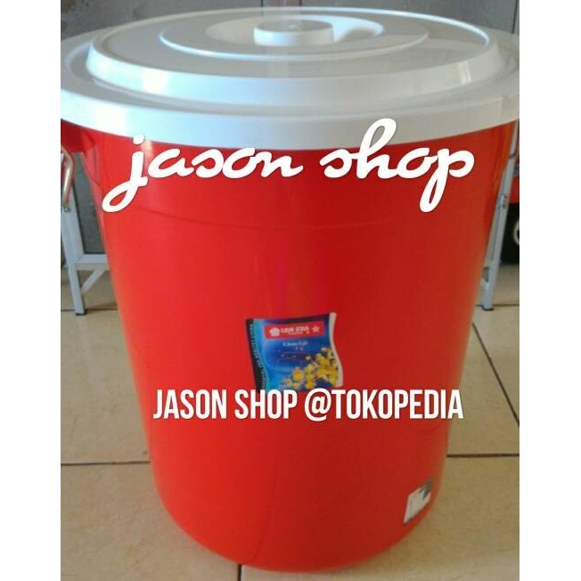 Jual Ember plastik Lion Star/Ember Lion Star (ada tutup) uk.70 liter | Shopee Indonesia