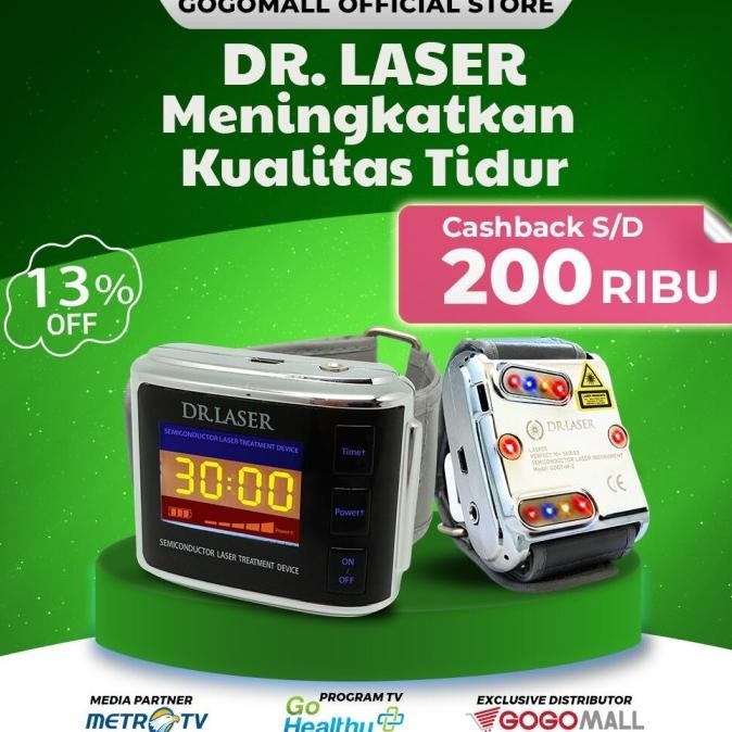 Jual Dr Laser Perfect 10 Plus - 10 Titik Mata Laser Kombinasi 3 Warna ...