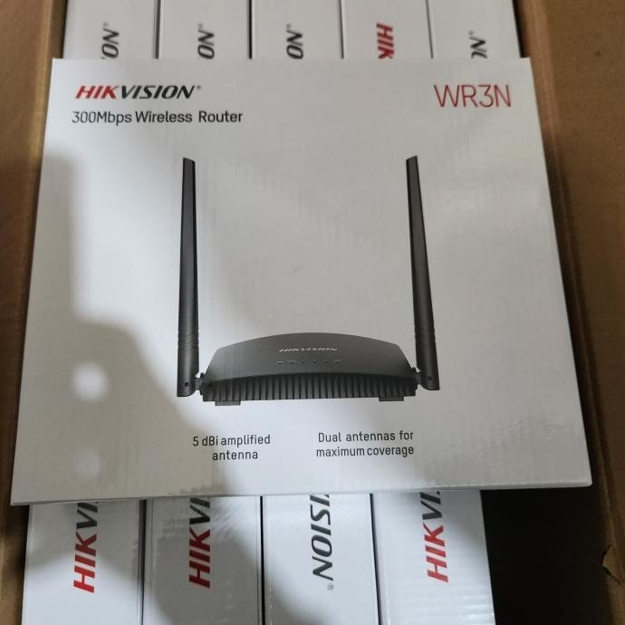 Jual HIKVISION DS-3WR3N Wireless Router Hikvision 2 antenna 300Mbps ...