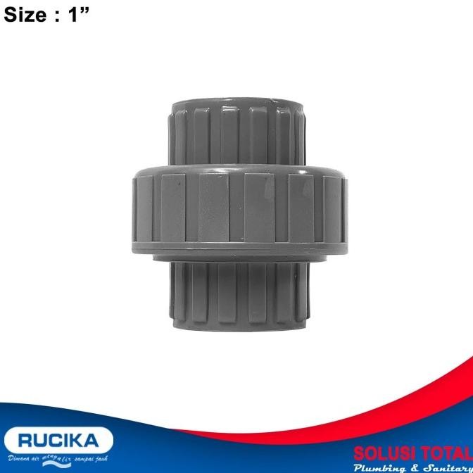Jual Promo Water Mur Moor Drat 1" Union Thread AW 1 Inch PVC Rucika COD ...