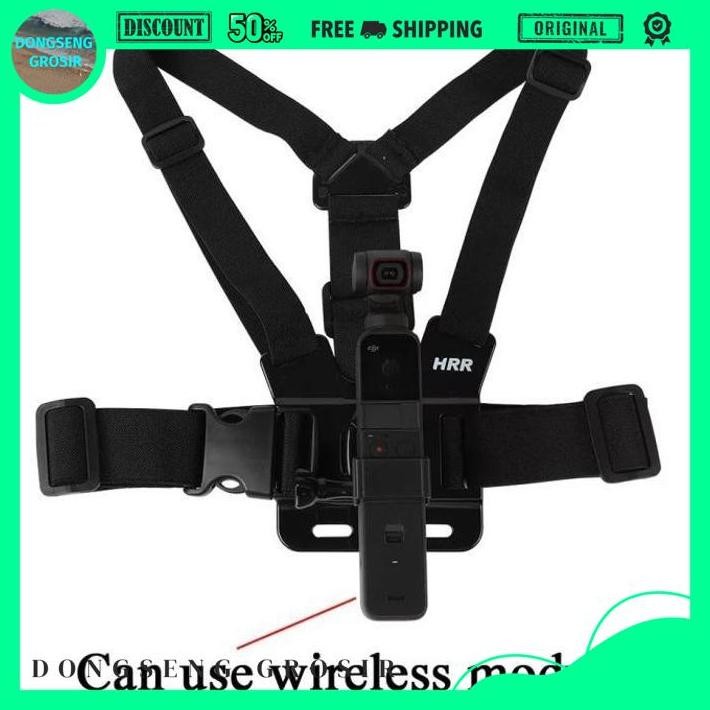 Jual CHEST MOUNT HARNESS CHESTY STRAP FOR DJI OSMO POCKET 1 2 GIMBAL ...