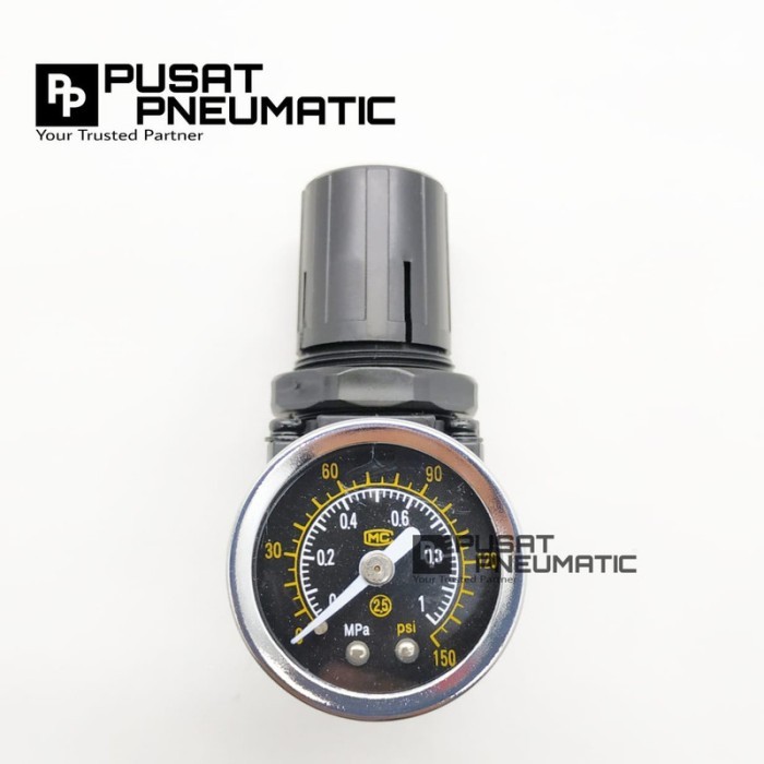 Jual TERBARU AR 5000-10 REGULATOR PNEUMATIC / REGULATOR ANGIN 1" AR5000 ...