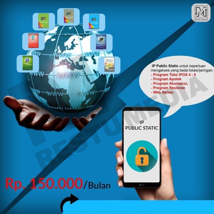 Jual IP Publlic Static IPOS 5 per Bulan | Shopee Indonesia