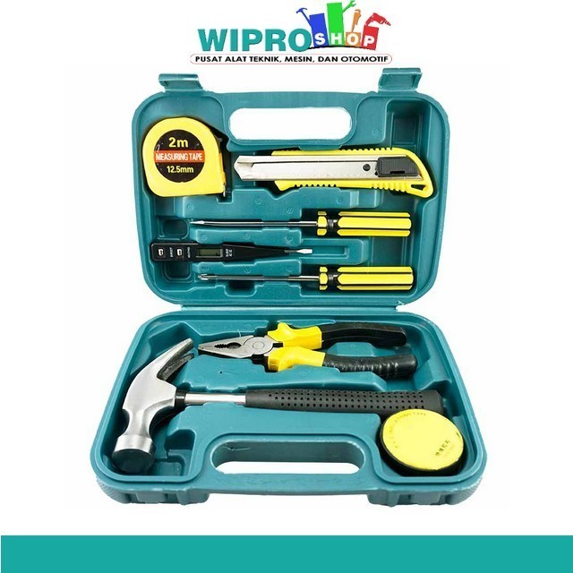Jual Wipro Tool Kit Set ( 9 Pcs) TS-009 | Shopee Indonesia