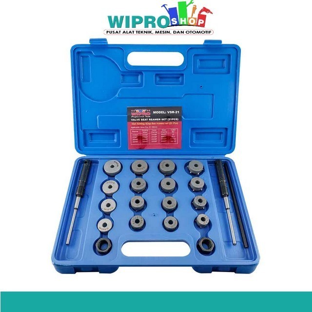 Jual Wipro Alat Setting Klep dan reamer set (21 Pcs) VSR-21 | Shopee ...