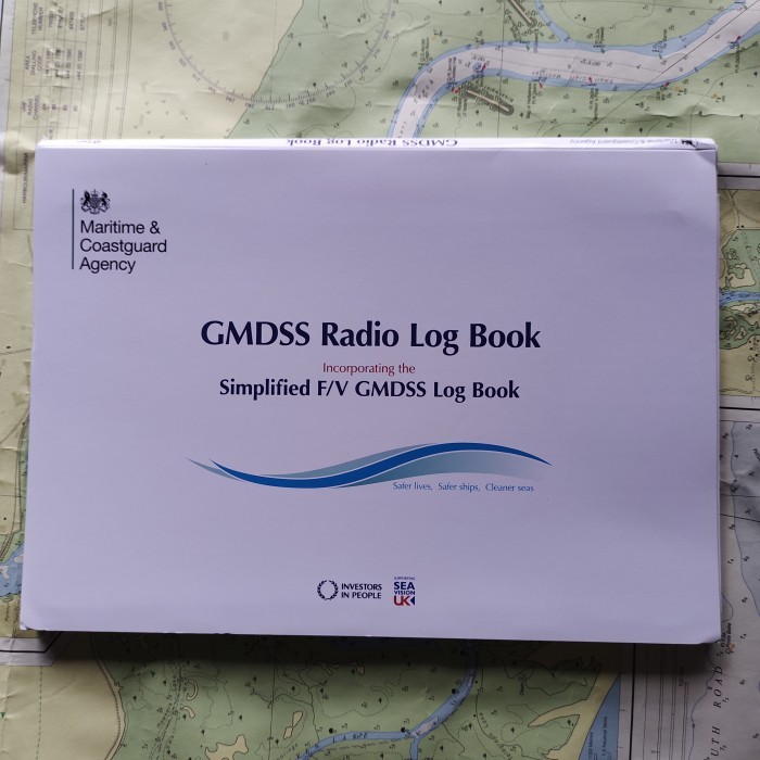 Jual TERBARU! GMDSS Radio Log Book MCA / TSO ( Maritime & Coastguard ...