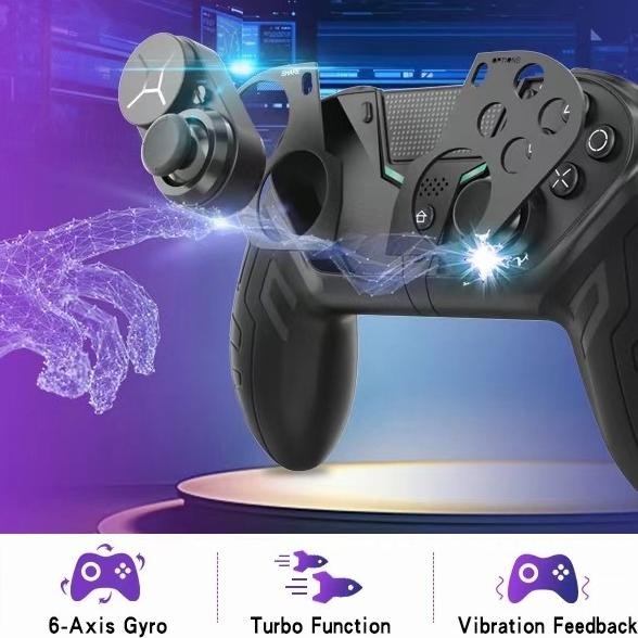 Jual Stick Stik Wireles Controller Gamepad For PS4/IOS/ANDROID/PC-Q300 ...